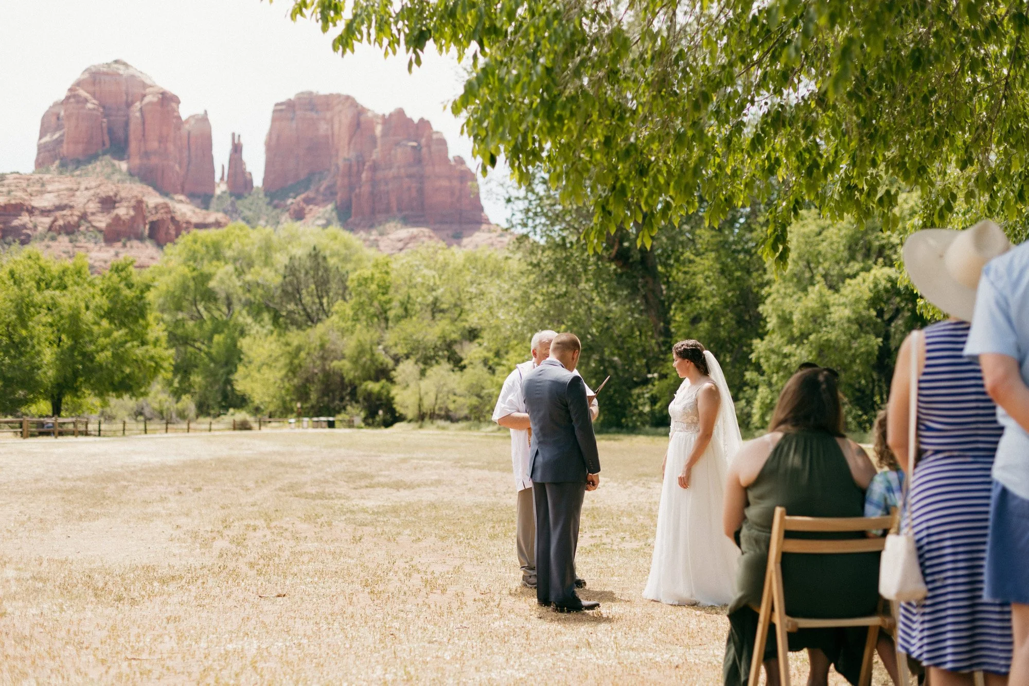 Crescent Moon Ranch Wedding The Sedona Wedding Of Destiny And LeHenry