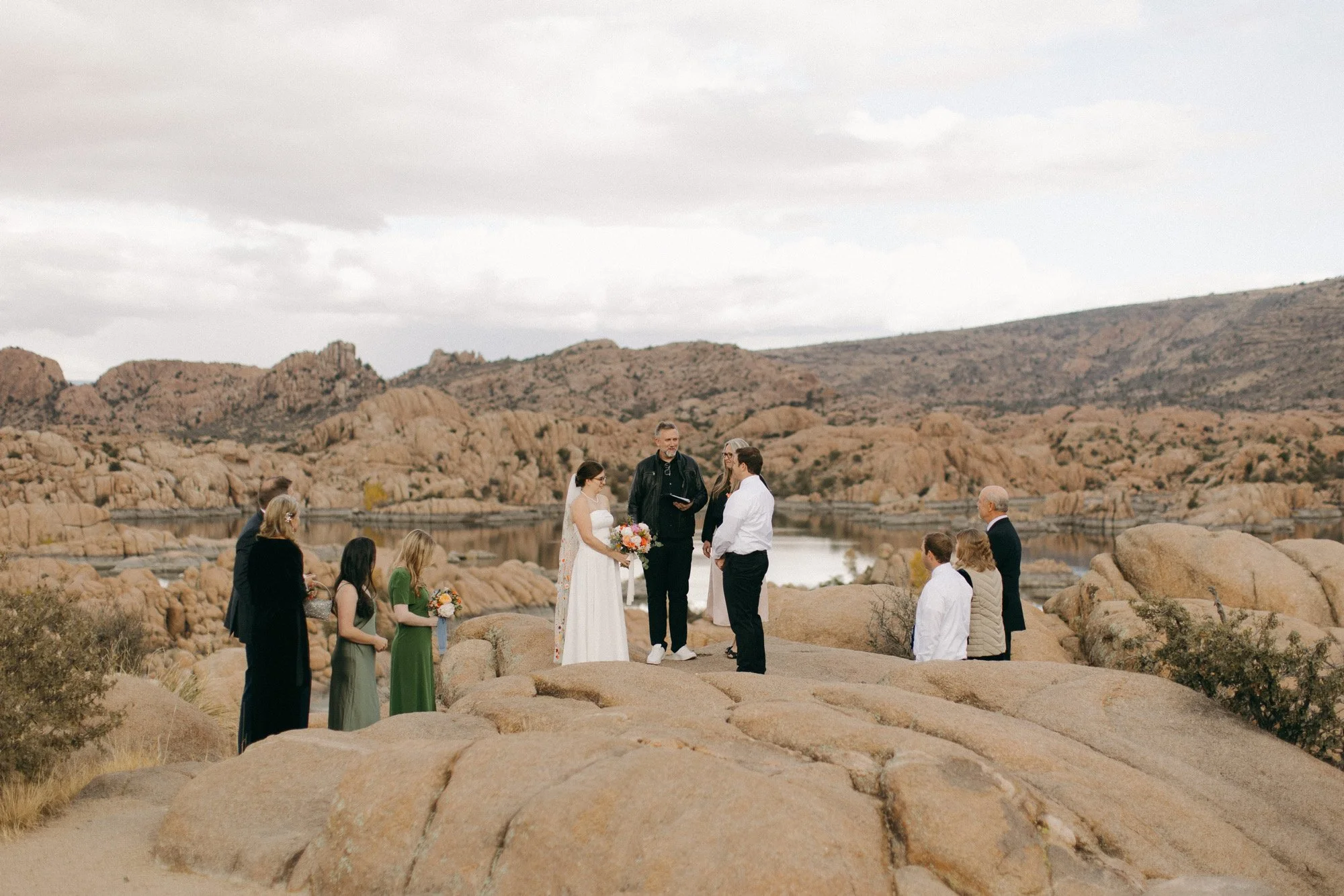 An Autumn Elopement at Watson Lake in Prescott, Arizona