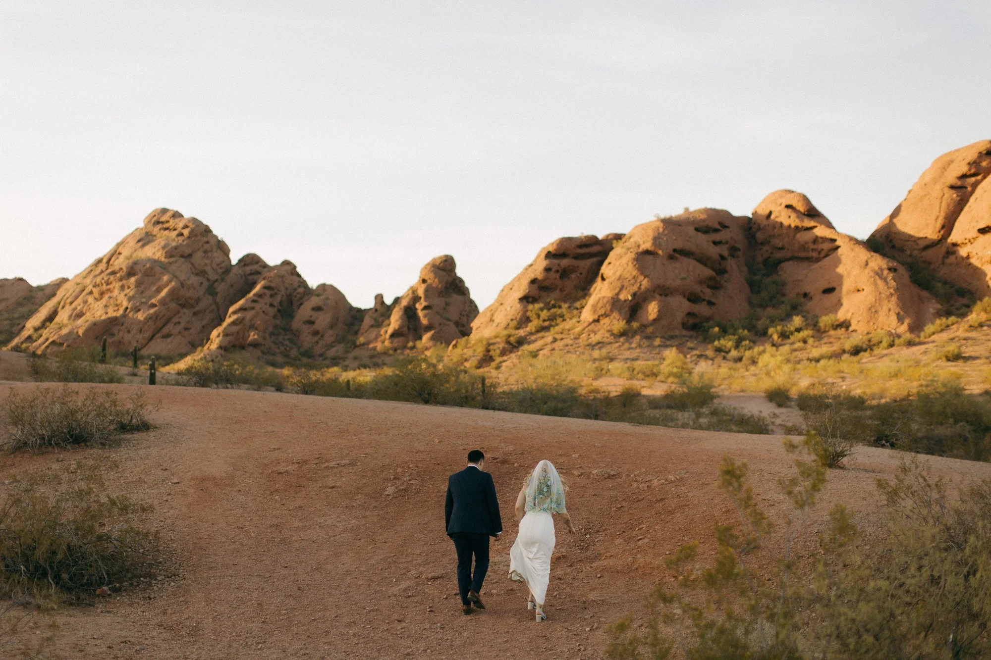 Papago Park Sunset Elopement