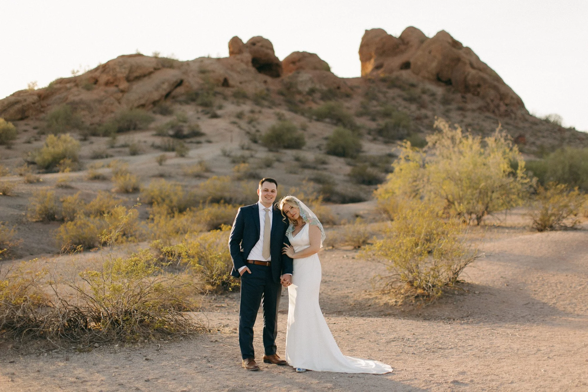 Papago Park Sunset Elopement