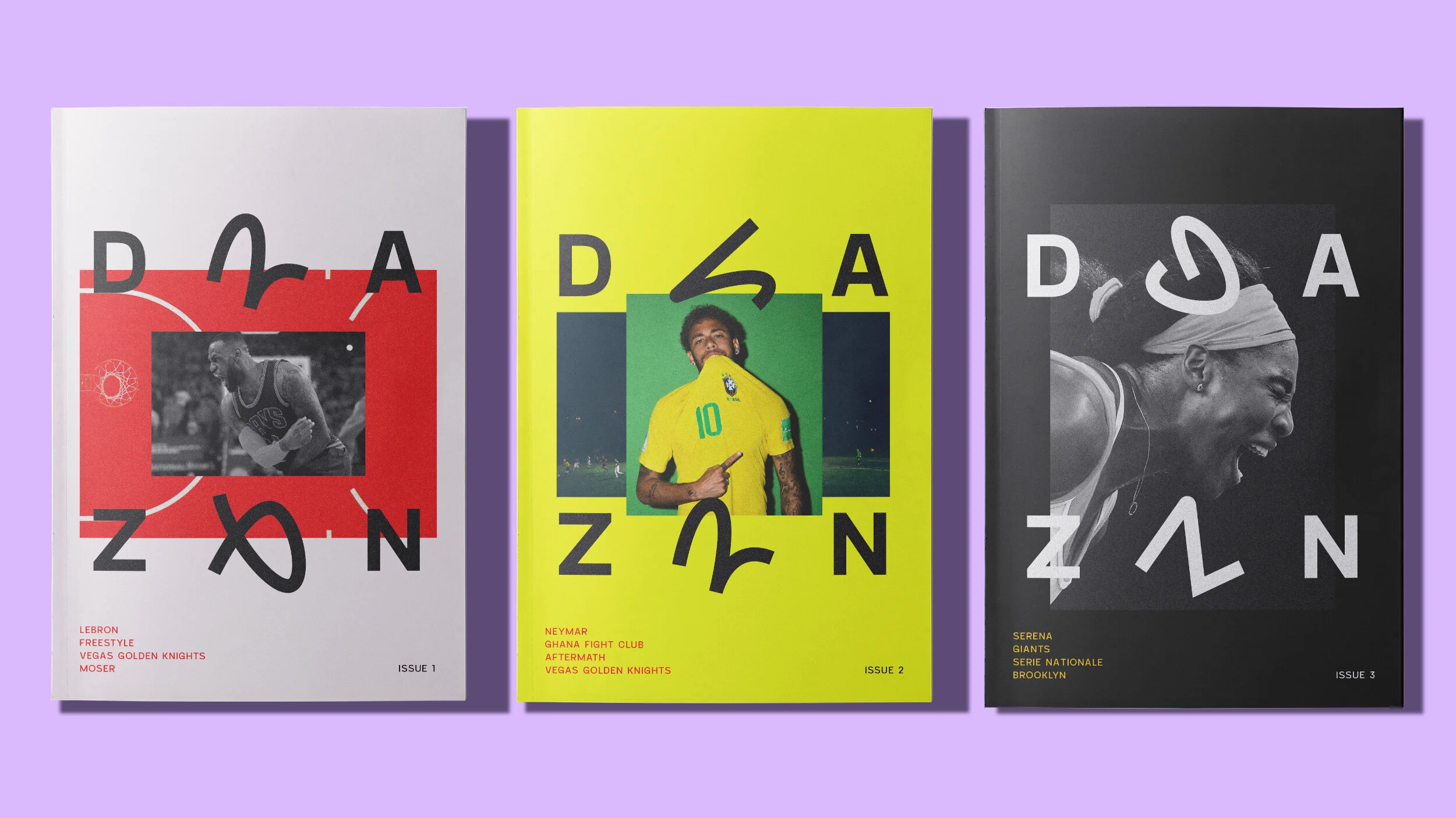 DAZN CREATIVE - BRAND IDENTITY — Maximilian Gebhardt | Creative ...