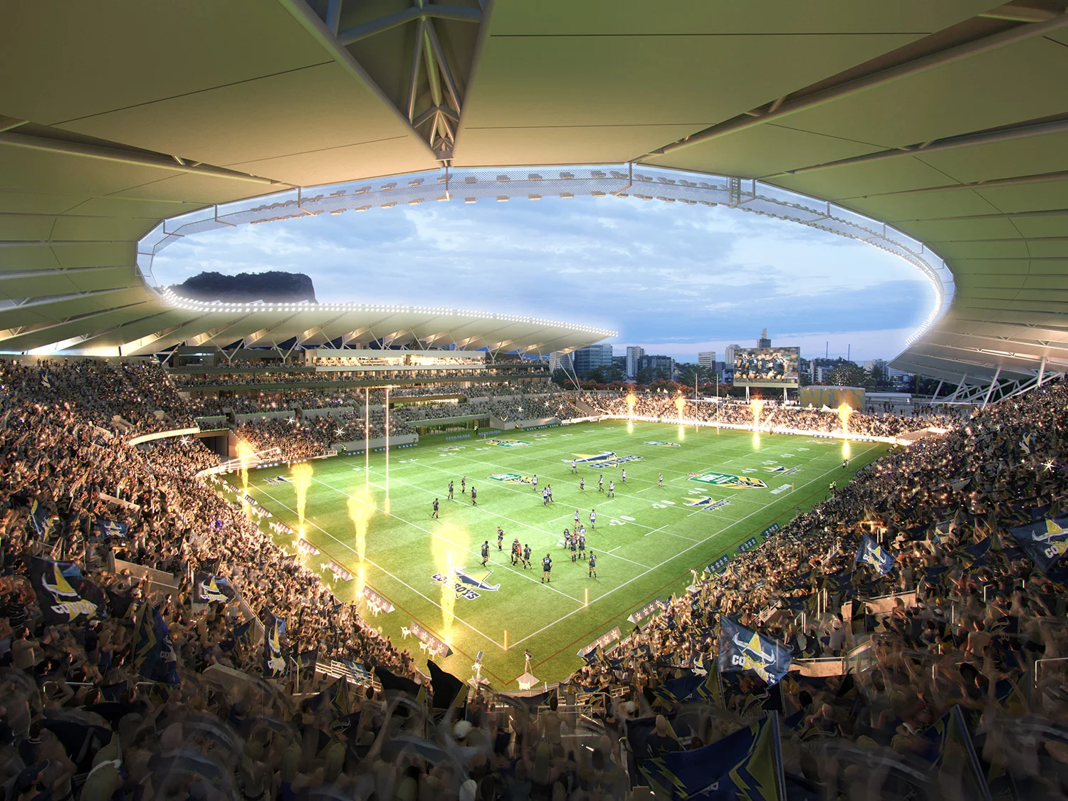 Queensland Country Bank Stadium — Counterpoint Architecture