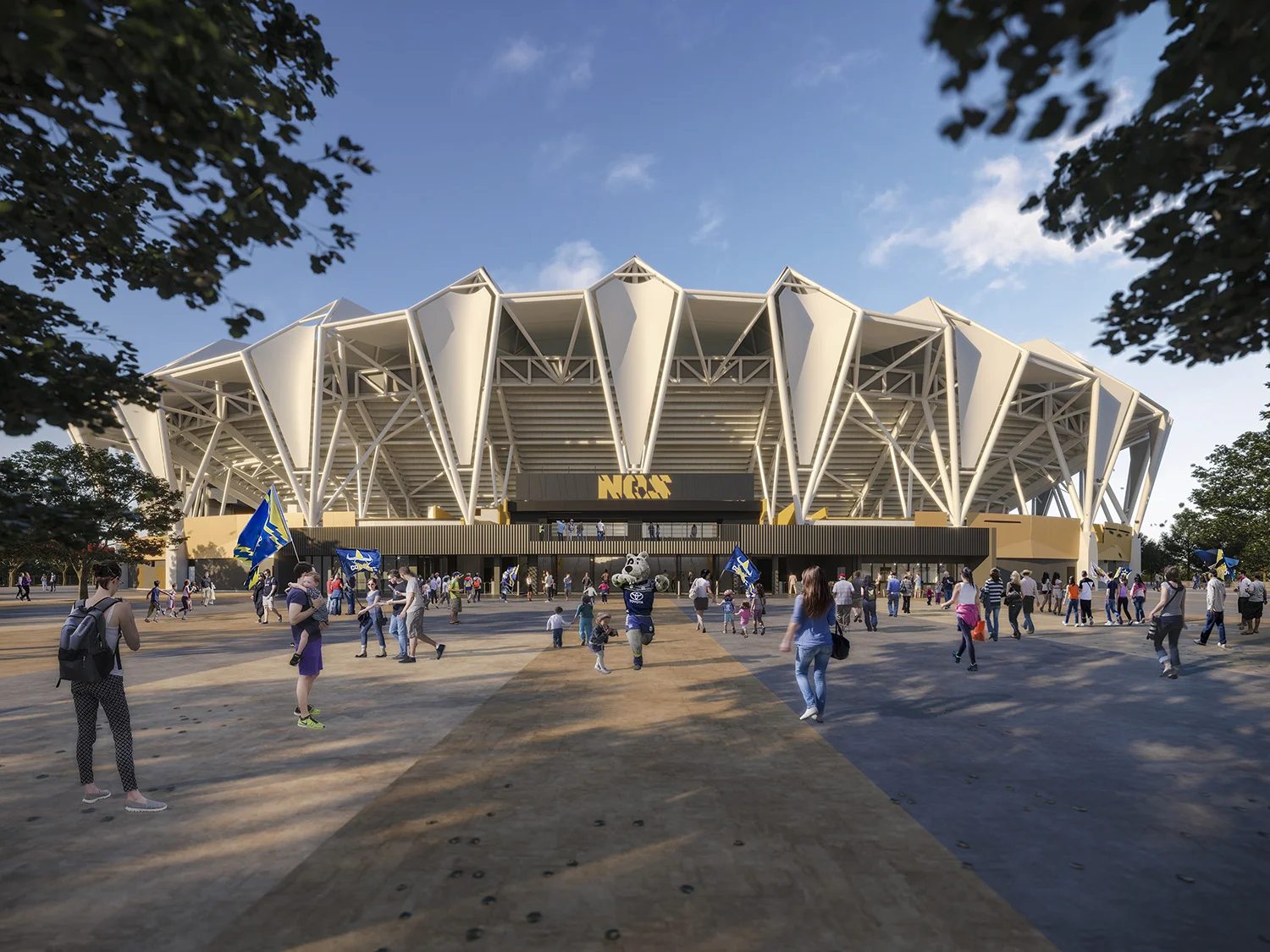 Queensland Country Bank Stadium — Counterpoint Architecture