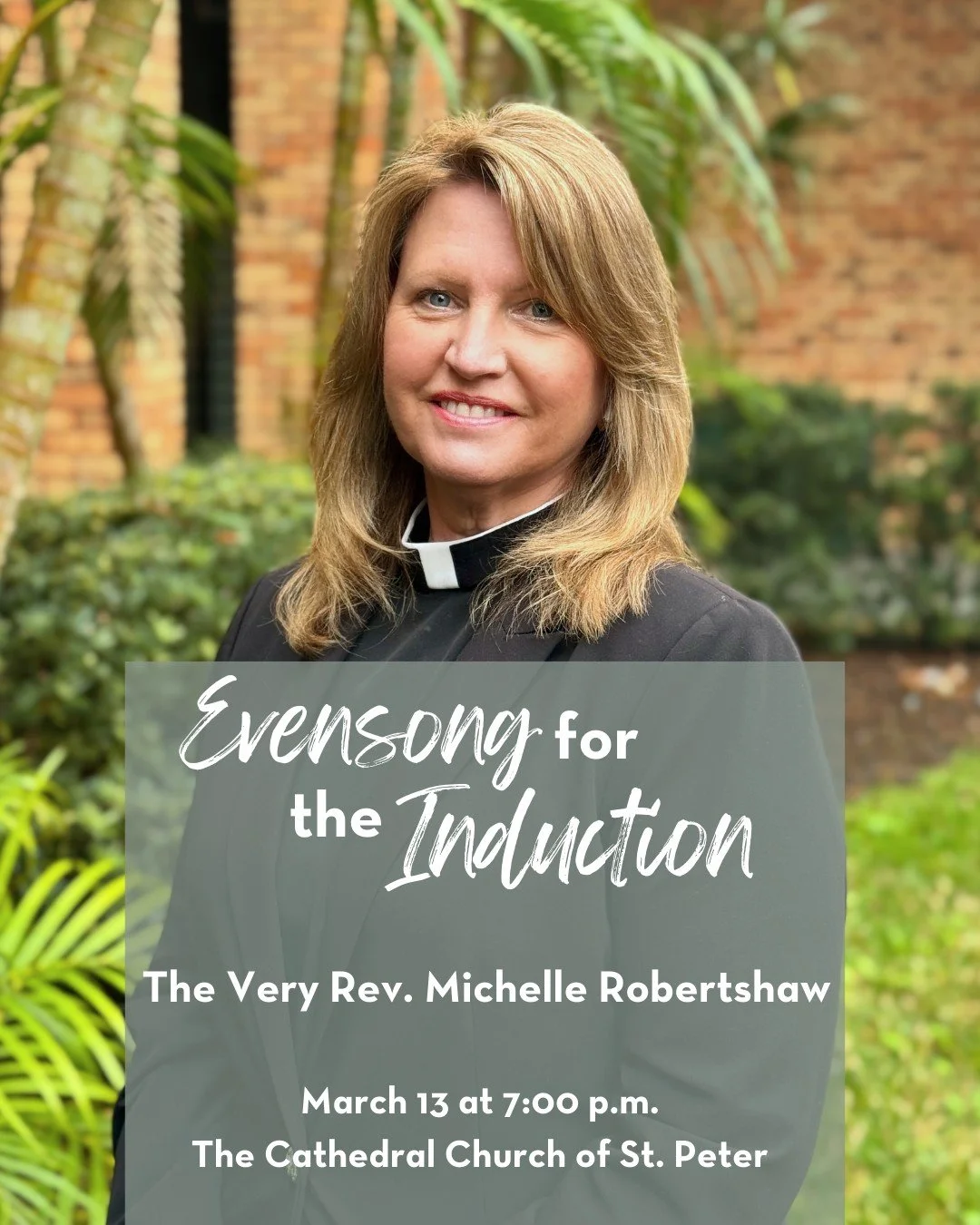 Evensong for the Induction of the Very Reverend Michelle Robertshaw — The Cathedral Church of St ...