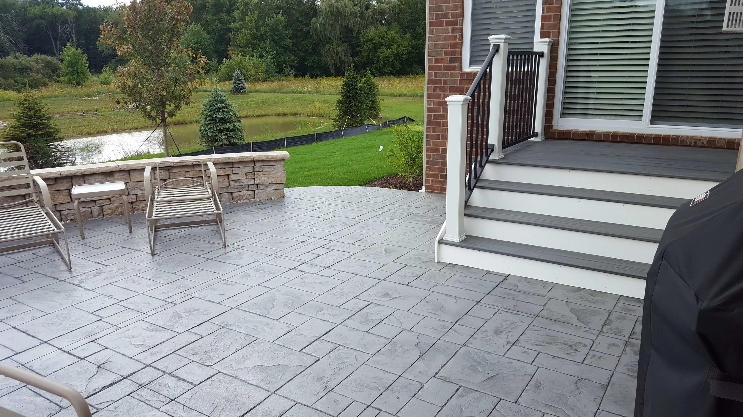 Stamped Concrete Colors and Patterns | Todd's Services