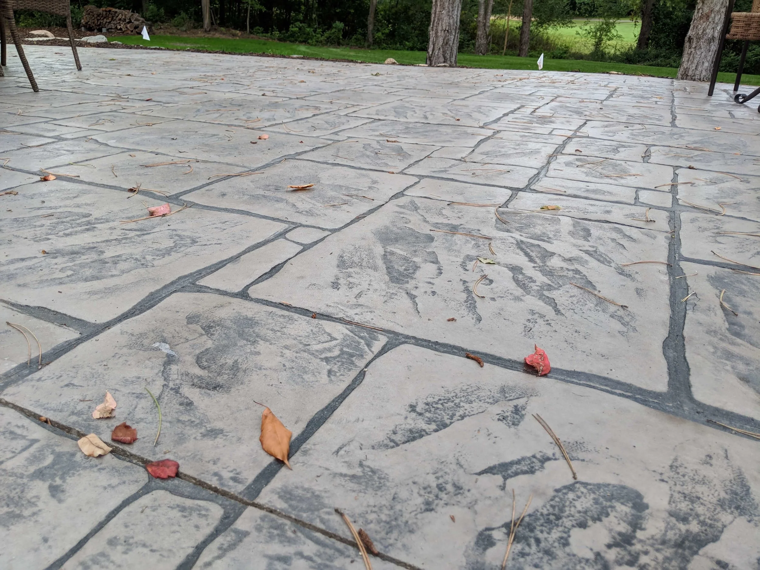 Stamped Concrete Colors and Patterns | Todd's Services