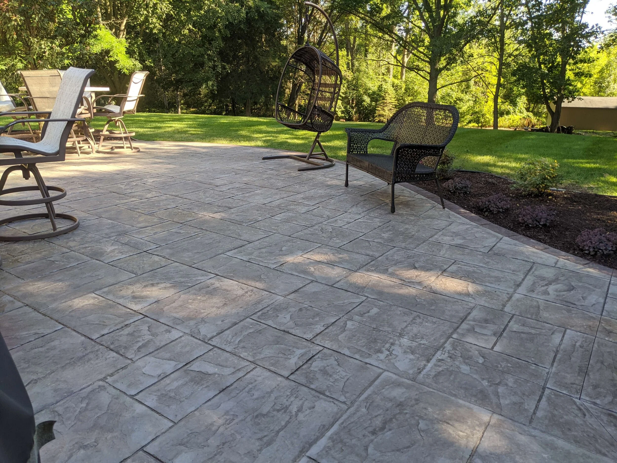 Stamped Concrete Colors and Patterns | Todd's Services