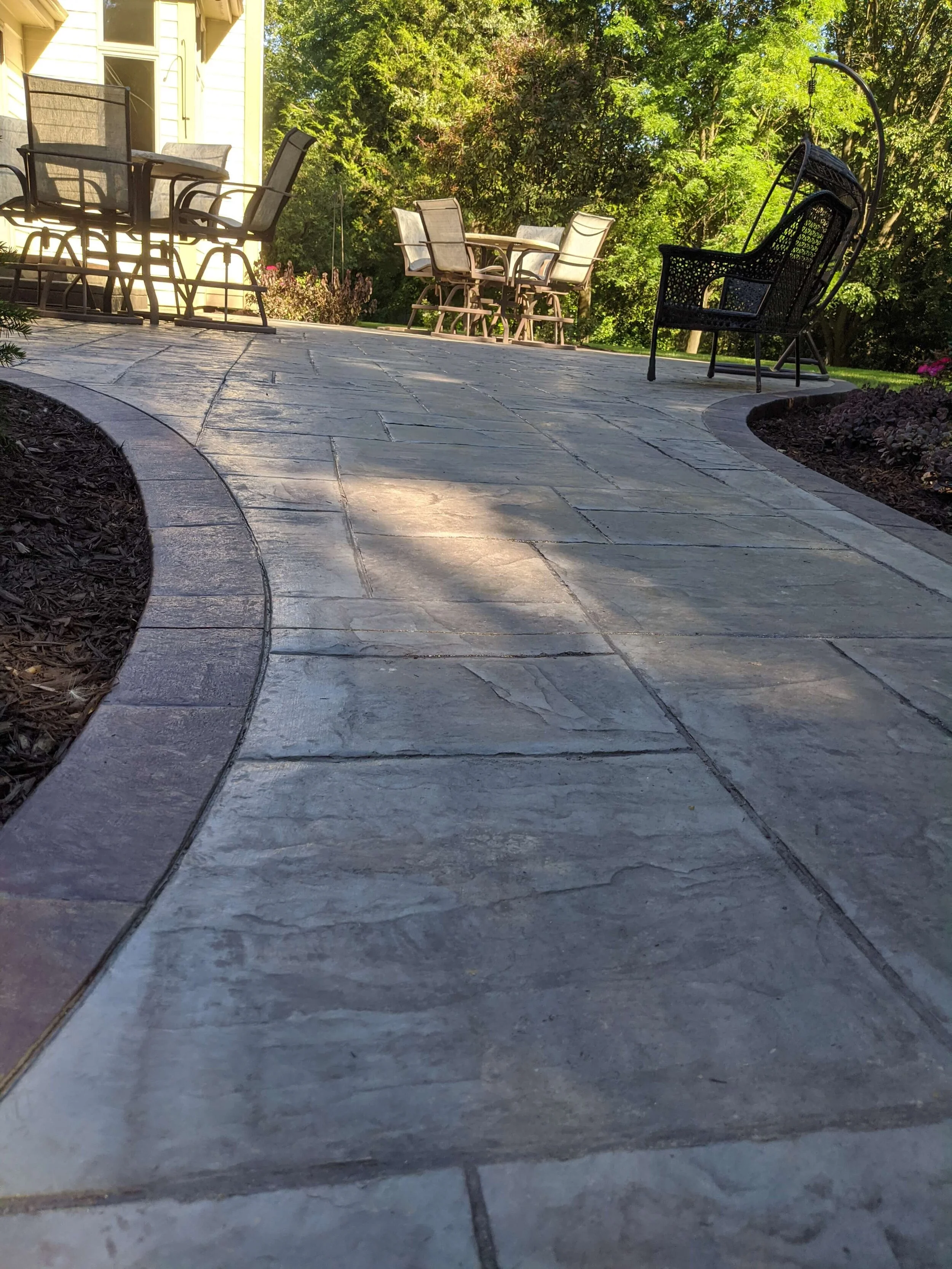 Stamped Concrete Colors and Patterns | Todd's Services