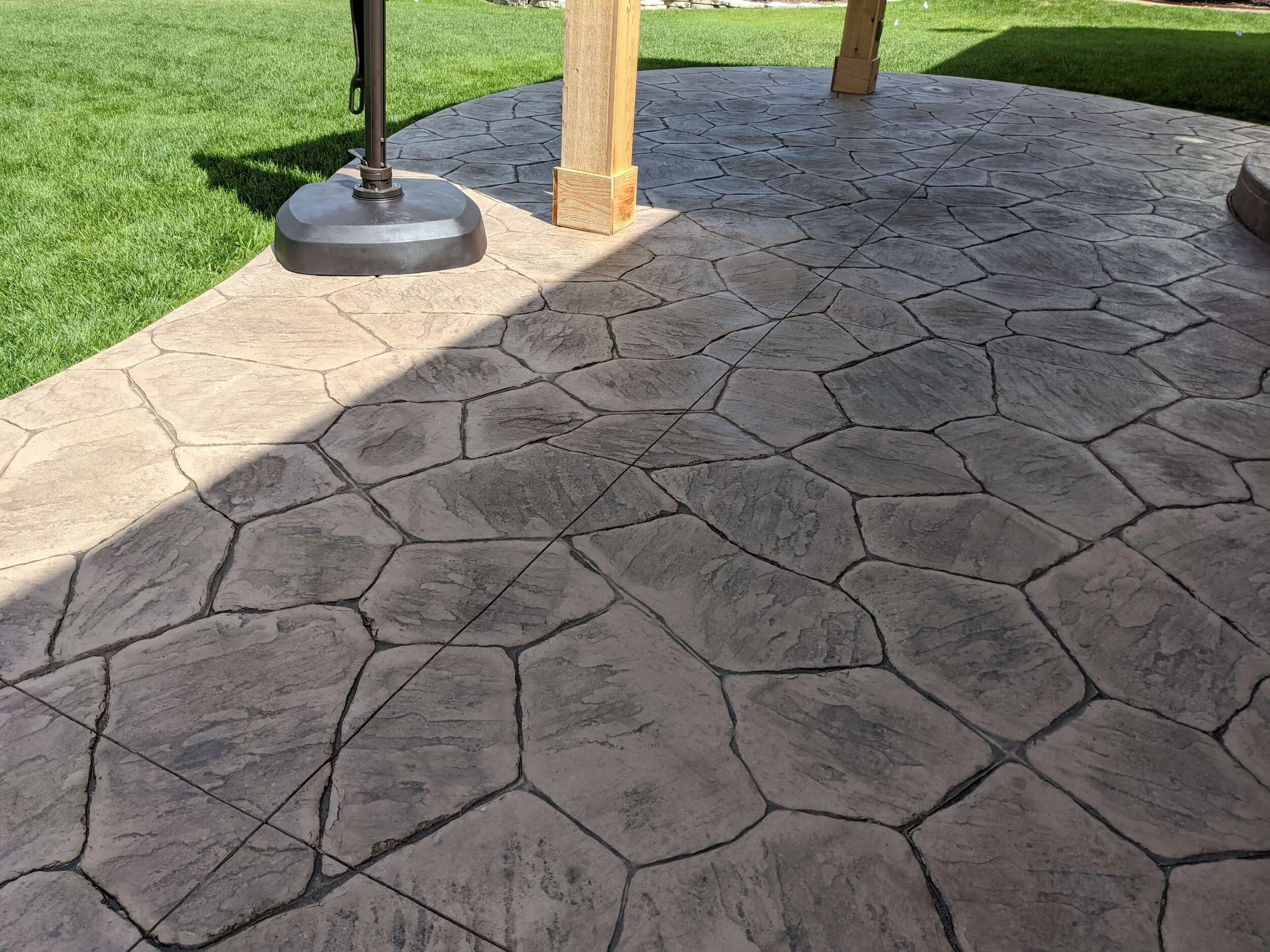 Stamped Concrete Colors and Patterns | Todd's Services