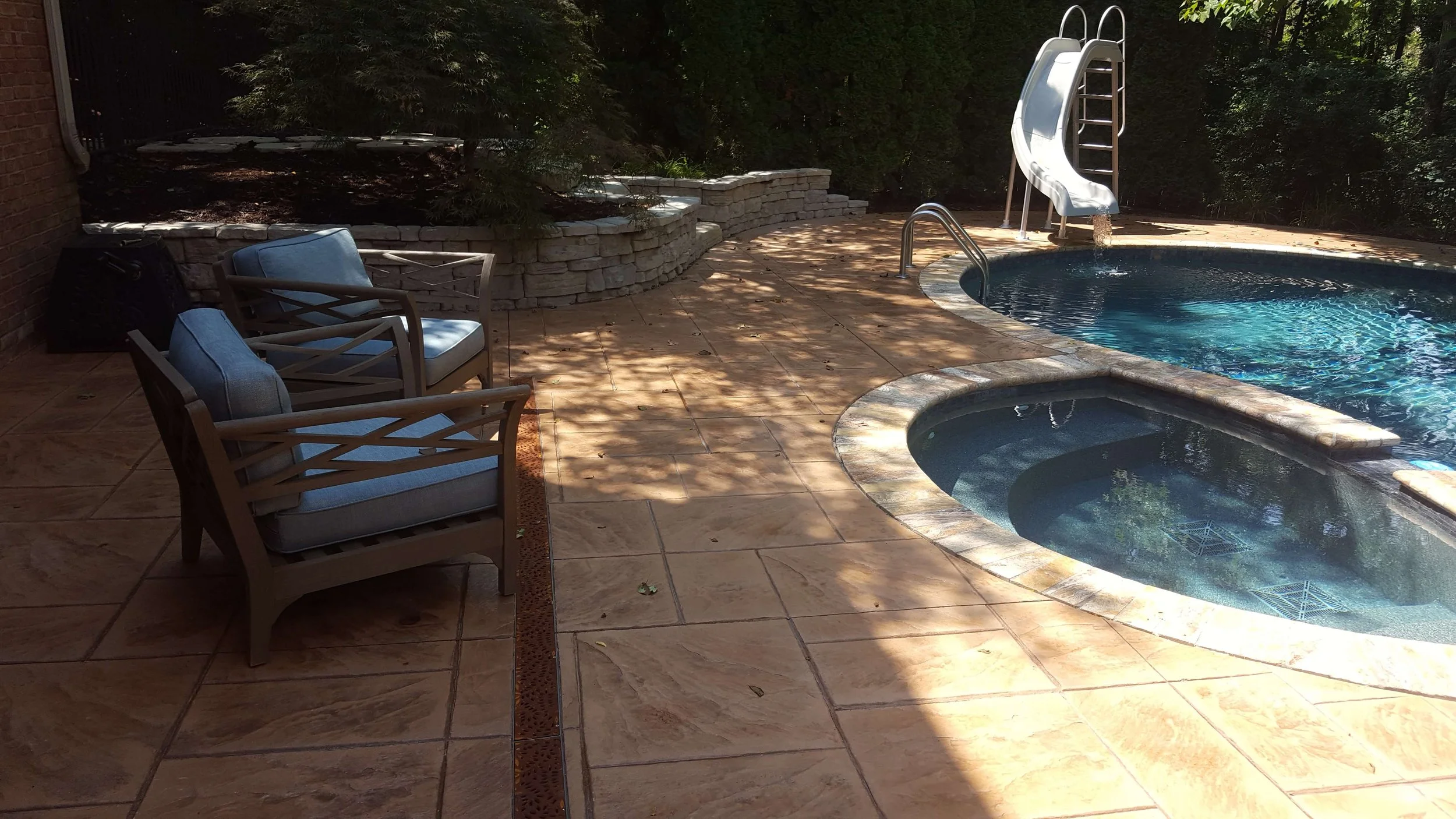 Stamped Concrete Colors and Patterns | Todd's Services