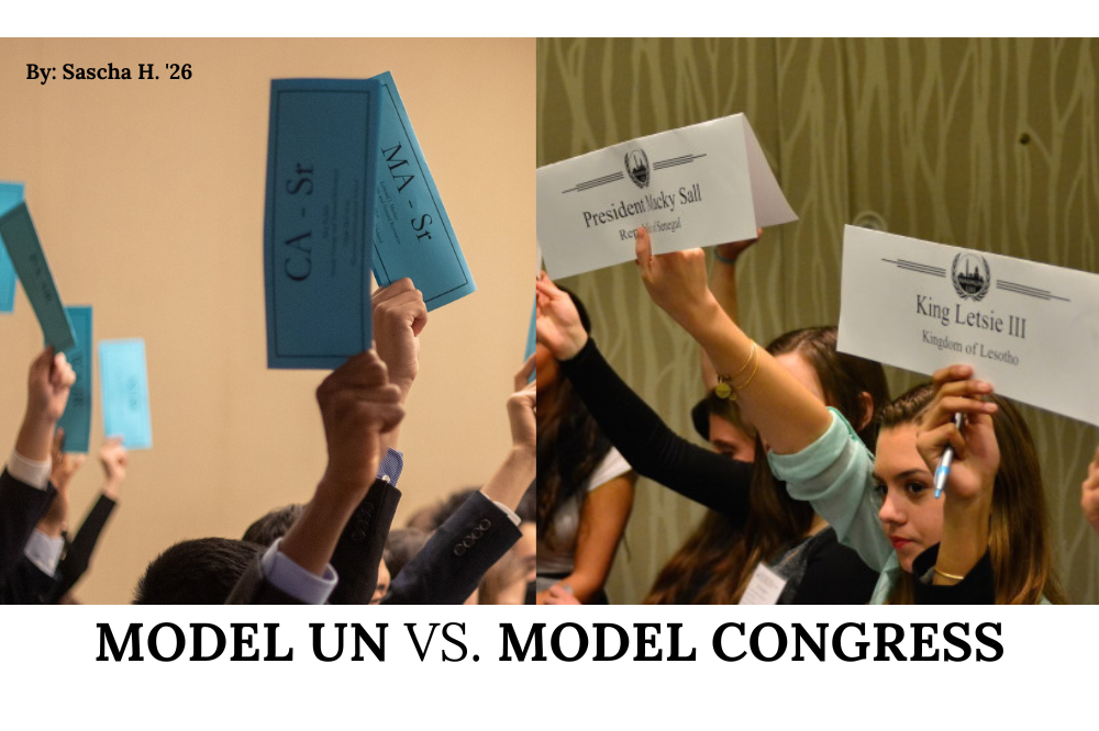 Model Un Vs. Model Congress — The Quill
