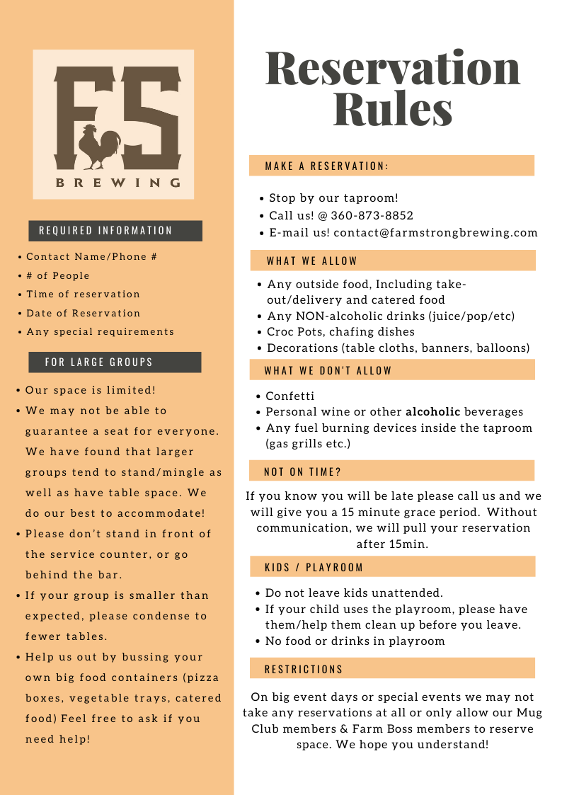 Farmstrong Brewing Co. — Taproom