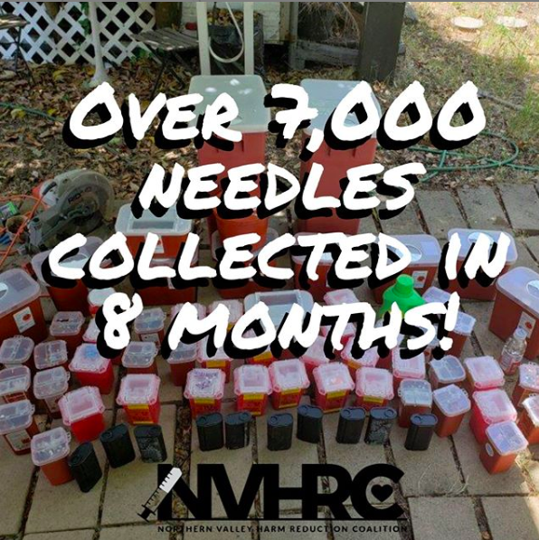 SYRINGE LITTER CLEAN-UP — Northern Valley Harm Reduction Coalition