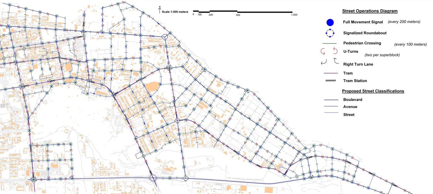 Lane diagrams and traffic operations — TrafficCalmer