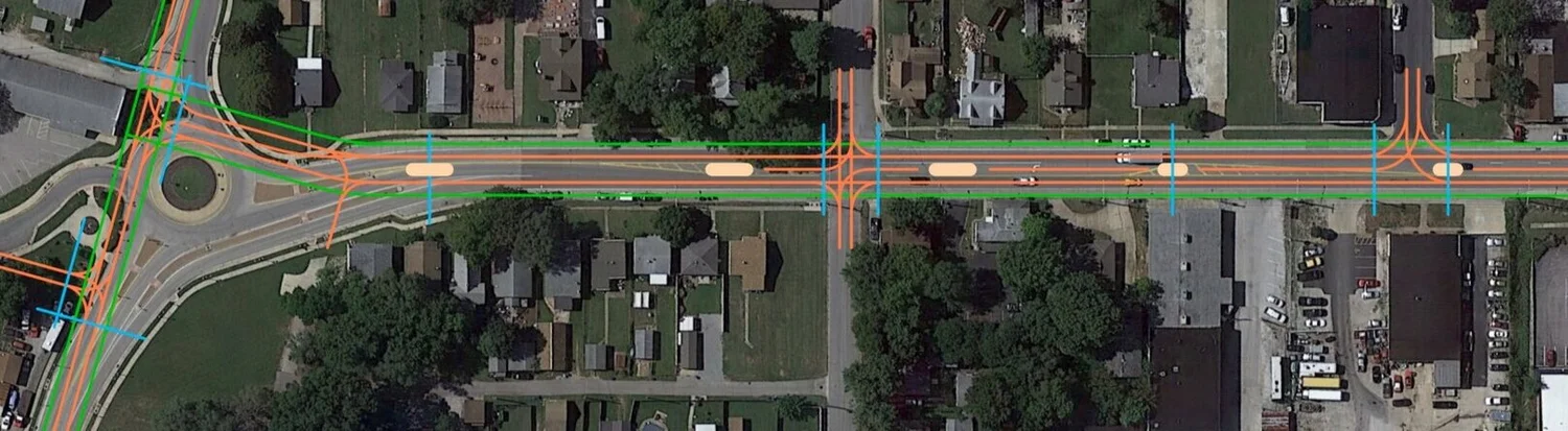 Lane diagrams and traffic operations — TrafficCalmer
