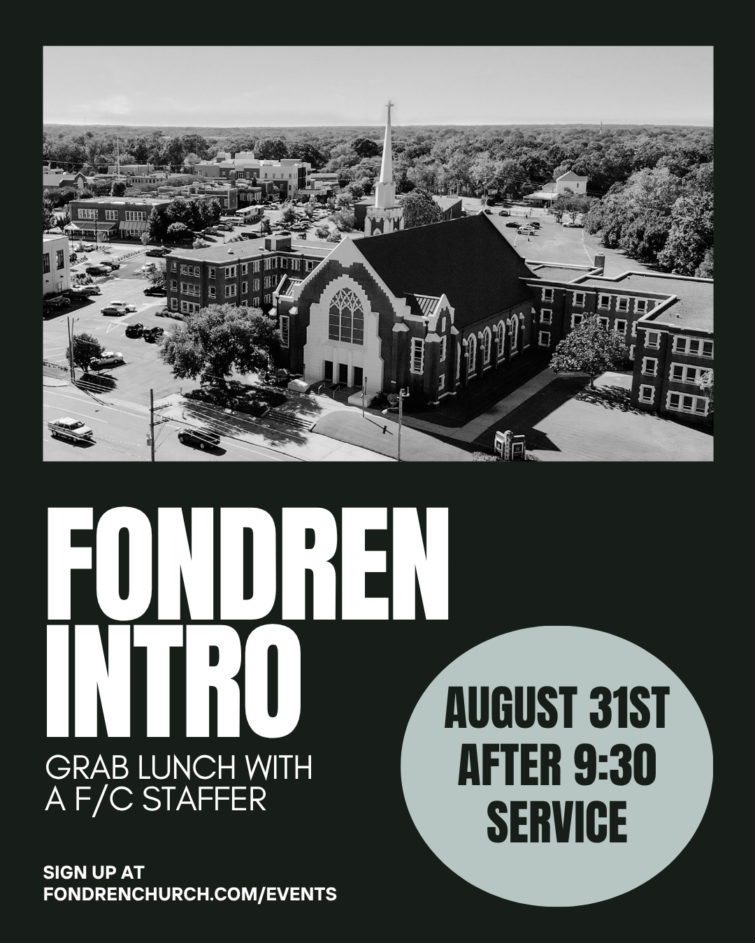 Events — Fondren Church