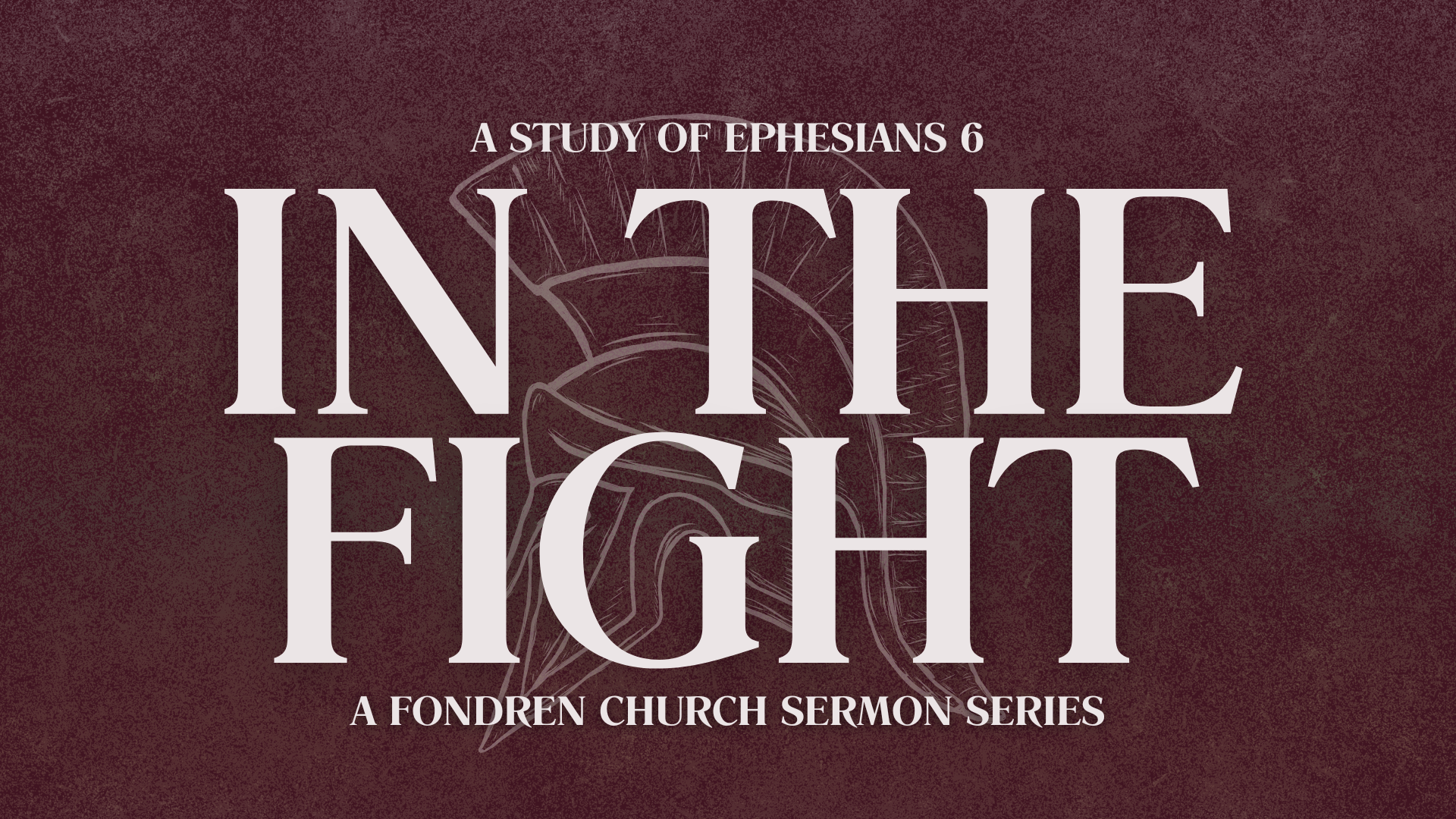 In the Fight — Fondren Church