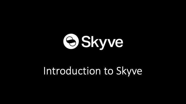 Skyve - The Low Code Open Source Enterprise Platform