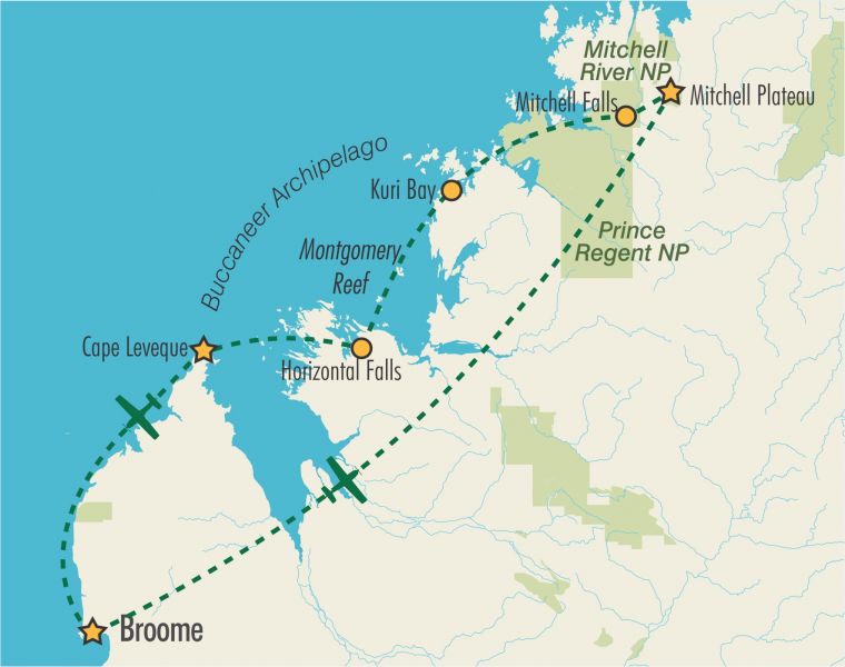 Mitchell Falls Explorer — Scenic Flight Booker