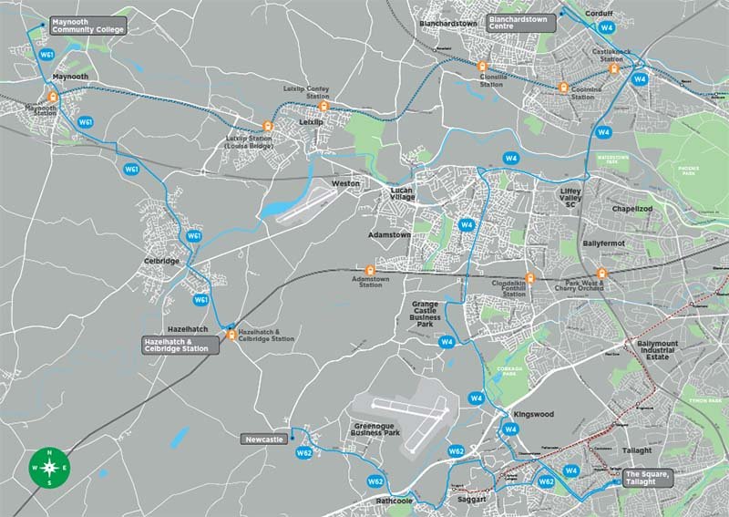 Three new orbital bus routes for Dublin and Kildare to launch on 25 ...