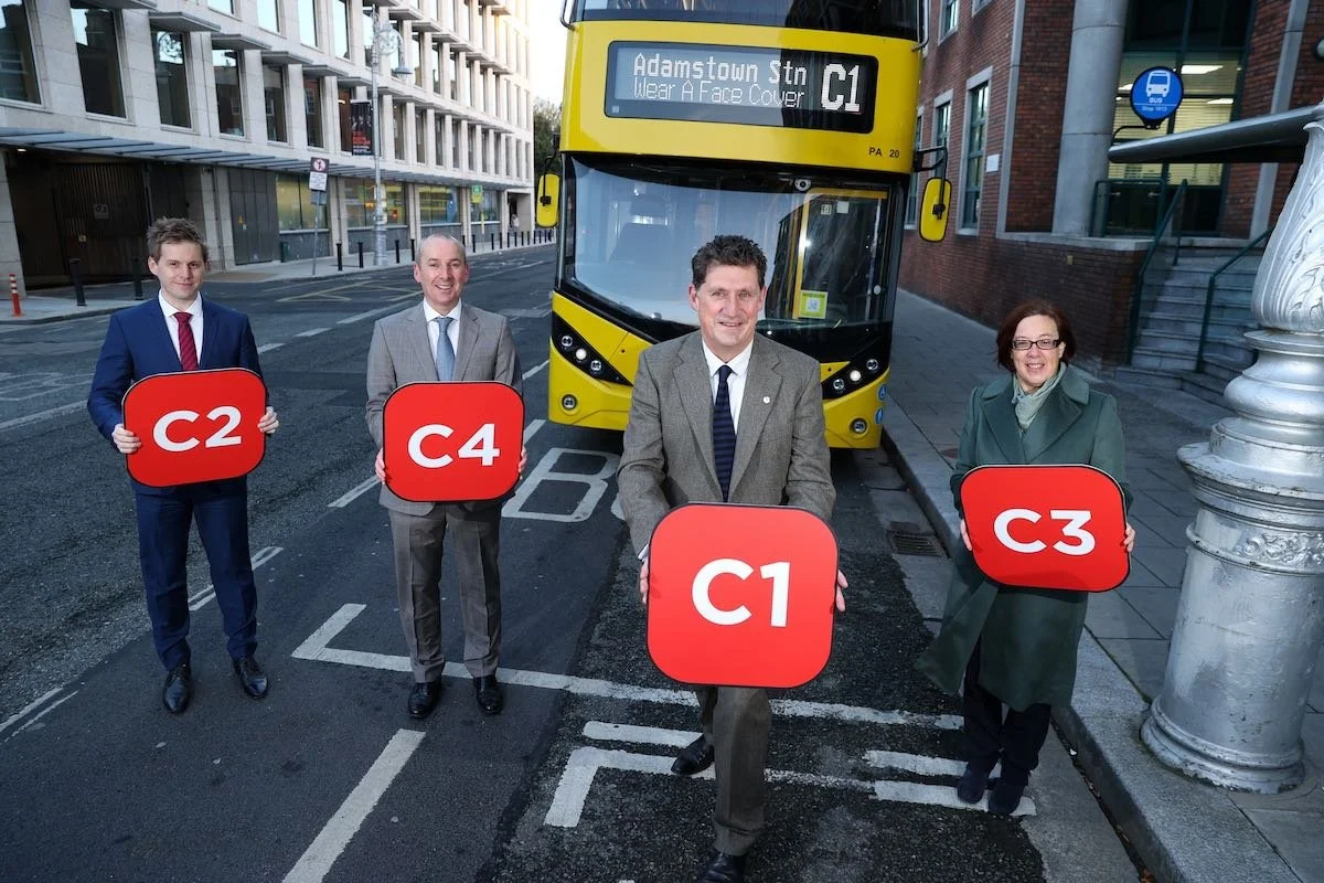 New C Spine Bus Routes For Dublin Dublin Public Transport Maps