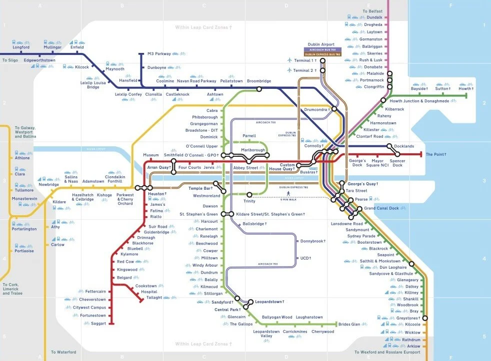 Dublin Public Transport - Maps, Timetables and Information