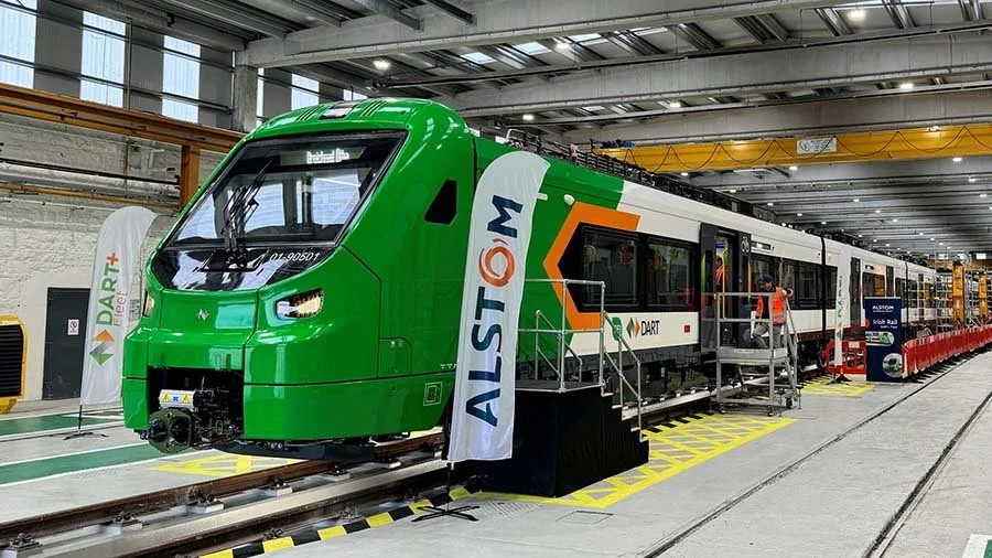 Iarnród Éireann Reveals First Train of the New DART+ Fleet — Dublin ...