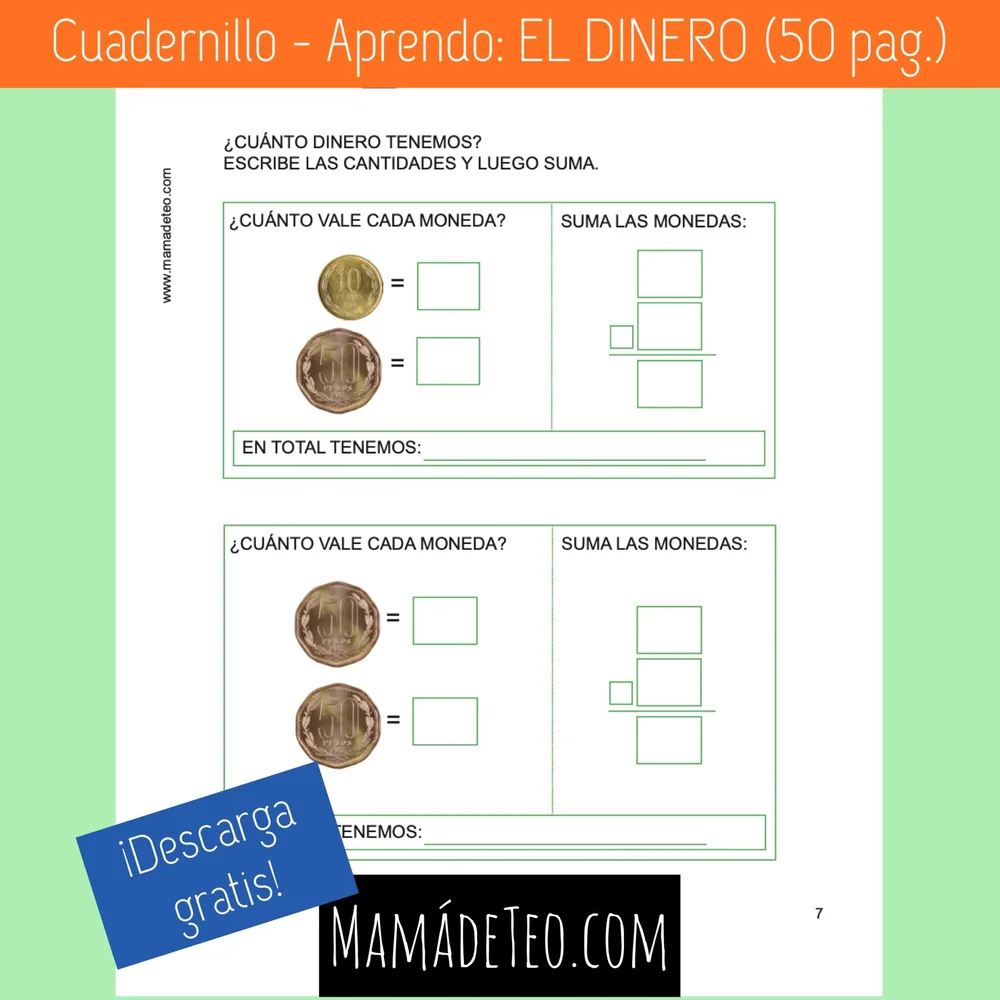 Conteo De Dinero Para 2do Grado Segundo Grado: Material Educativo 2023