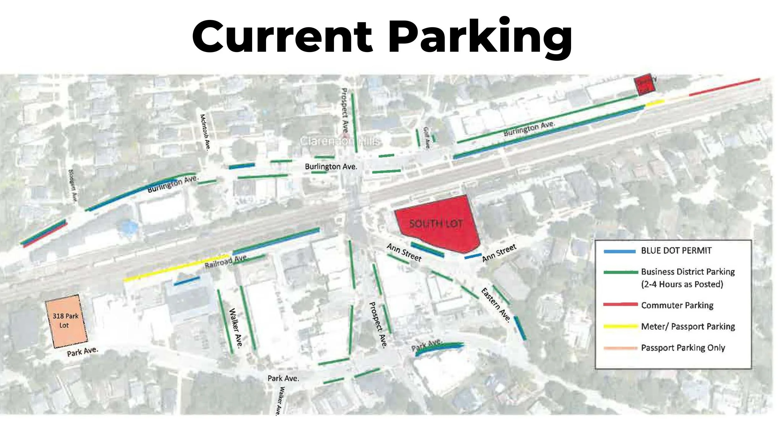 Downtown Parking — Clarendon Hills Chamber of Commerce