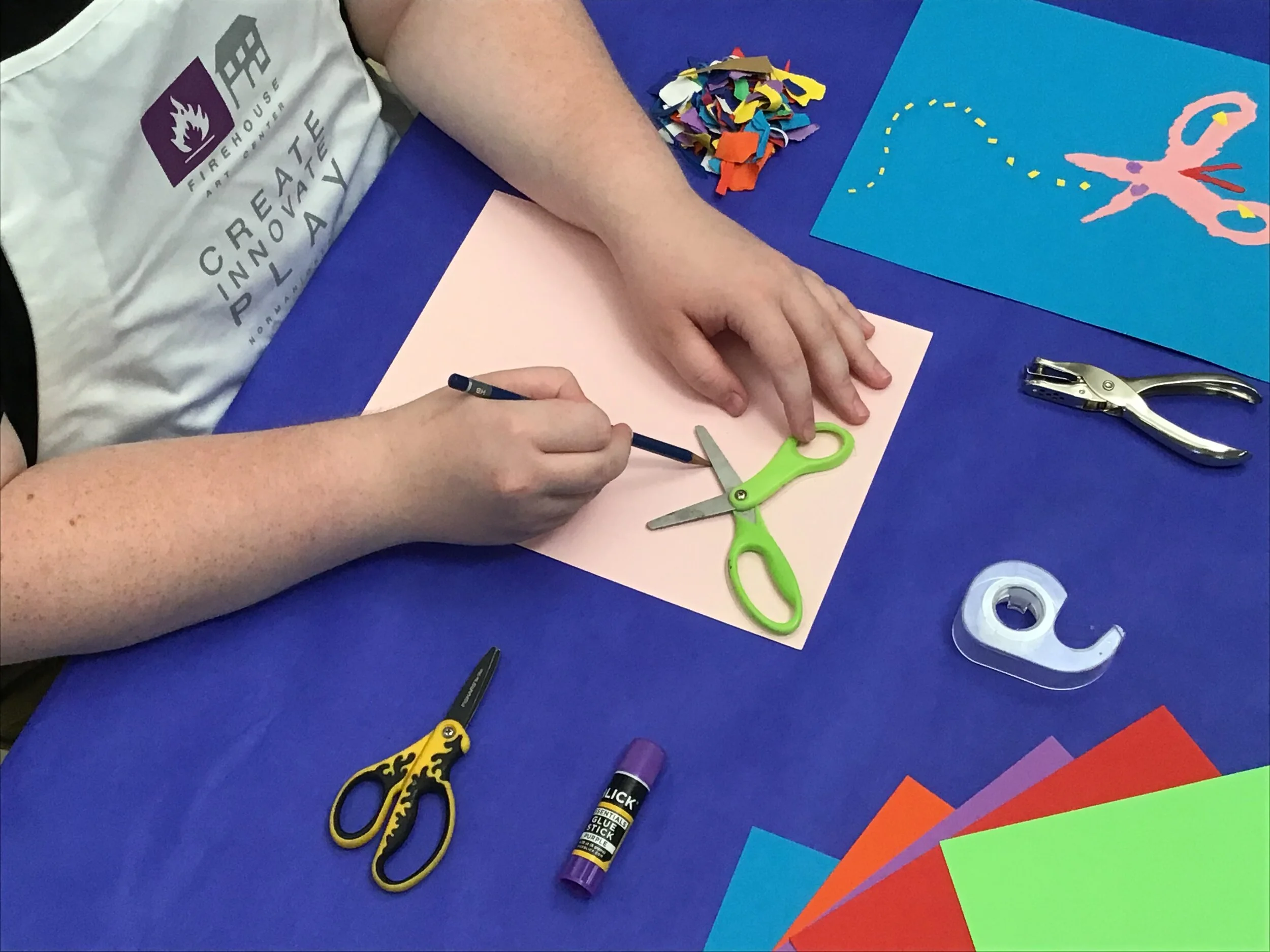 Drawing with Scissors: Intermediate — Norman Firehouse Art Center