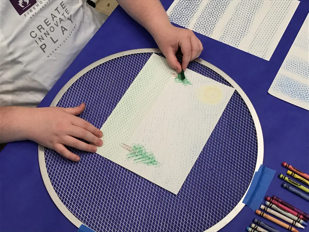 Frottage: Beginners — Norman Firehouse Art Center