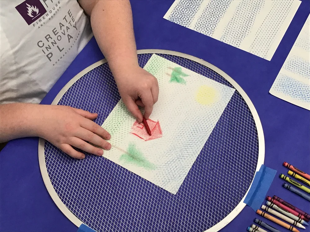 Frottage: Beginners — Norman Firehouse Art Center