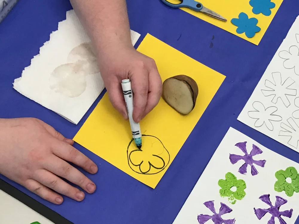 Potato Printmaking: Beginners — Norman Firehouse Art Center