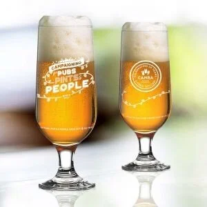 Modern British Beer Glasses — Casket Beer