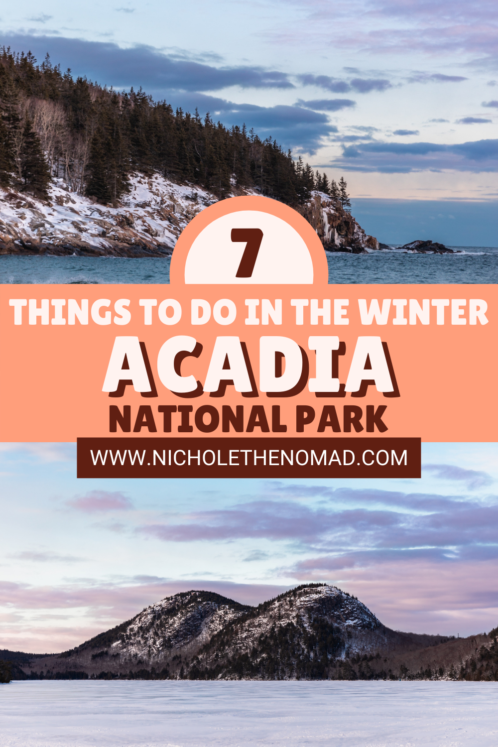 The Best Things to Do in Acadia National Park in the Winter — Nichole ...