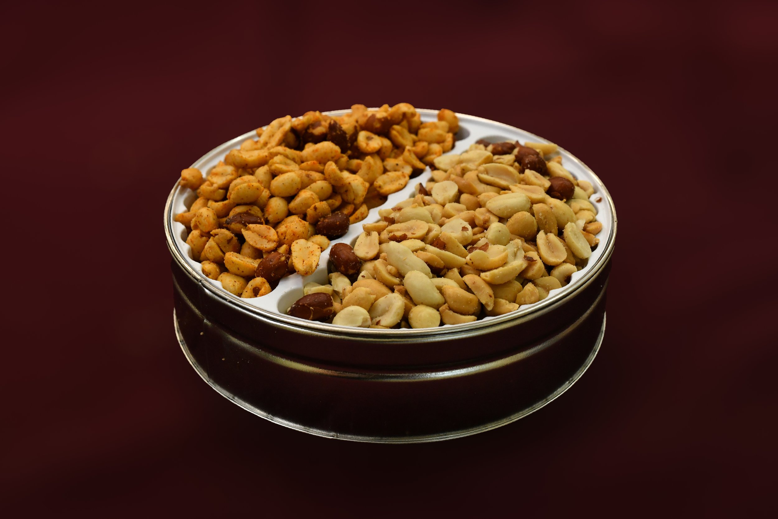 Salted and Spicy Peanuts Gift Tin — T. Porter's