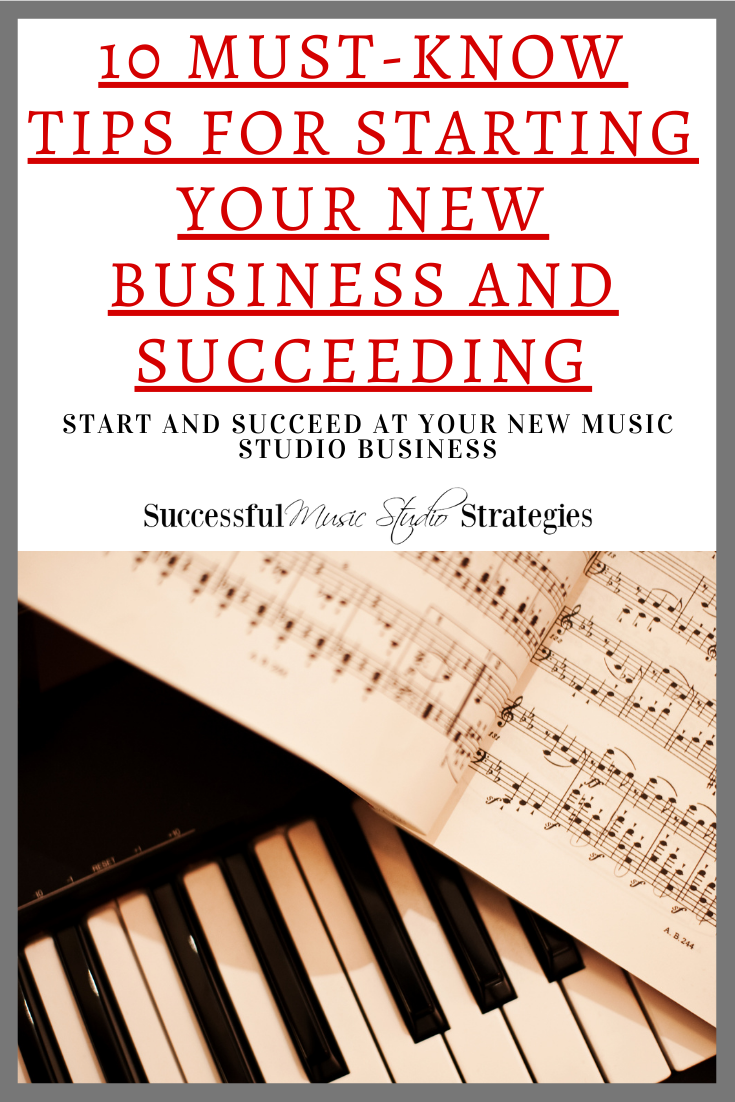 10 Must-Know Tips for Starting Your New Music Studio Business and ...