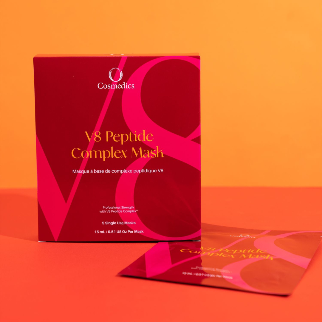 O Cosmedics V8 Peptide Sheet Mask 5 Pack | The perfect hydrating and ...