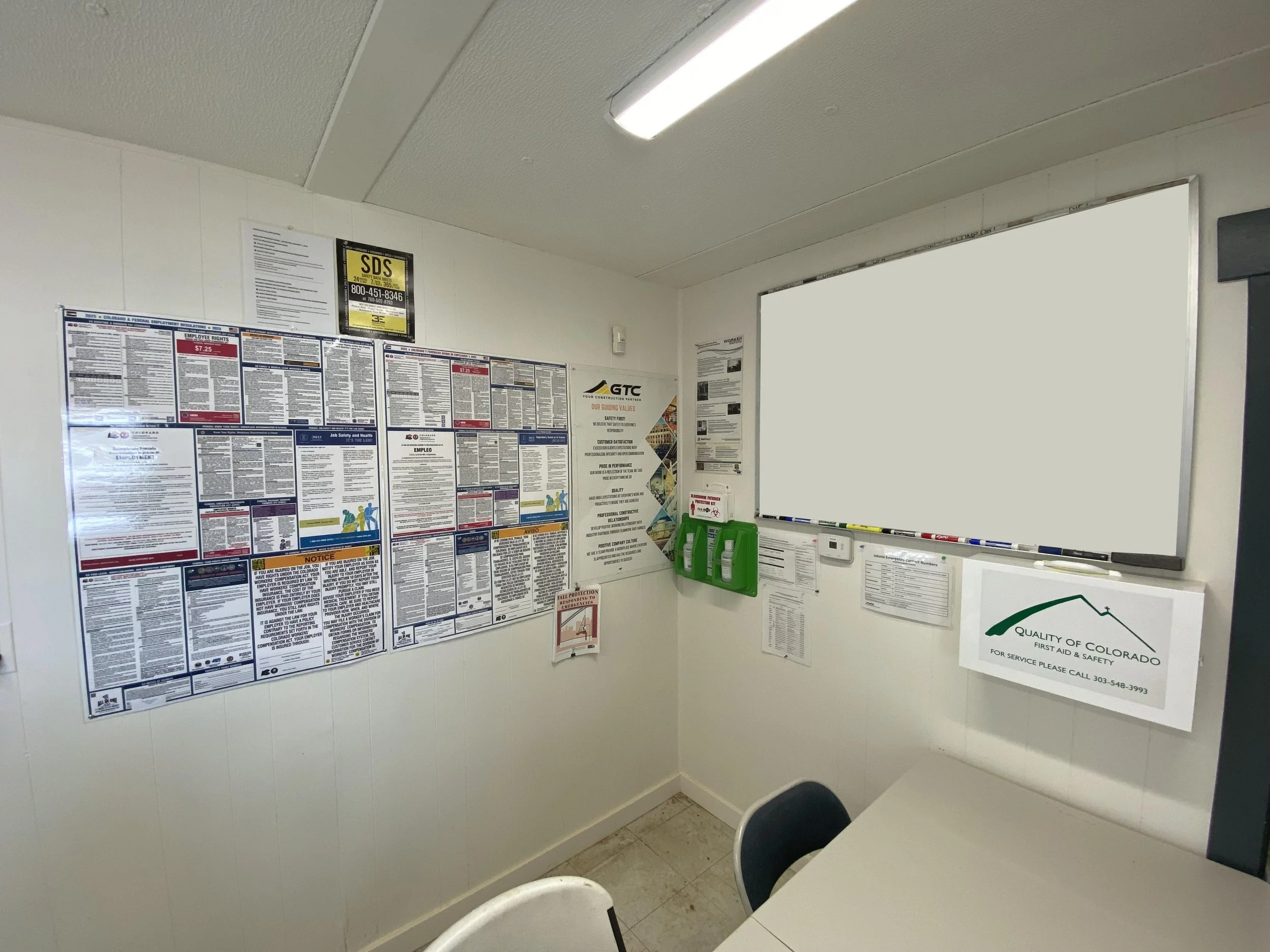 Jobsite Trailer Safety Contents — GTCUniversity