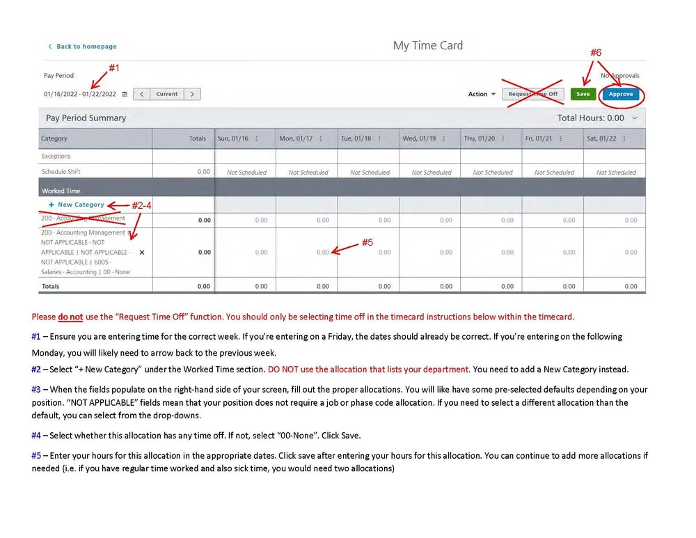 Timecards — GTCUniversity