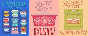 Retro Kitchen Pun Illustrations - Pasta Puns | Jennifer Hines ...