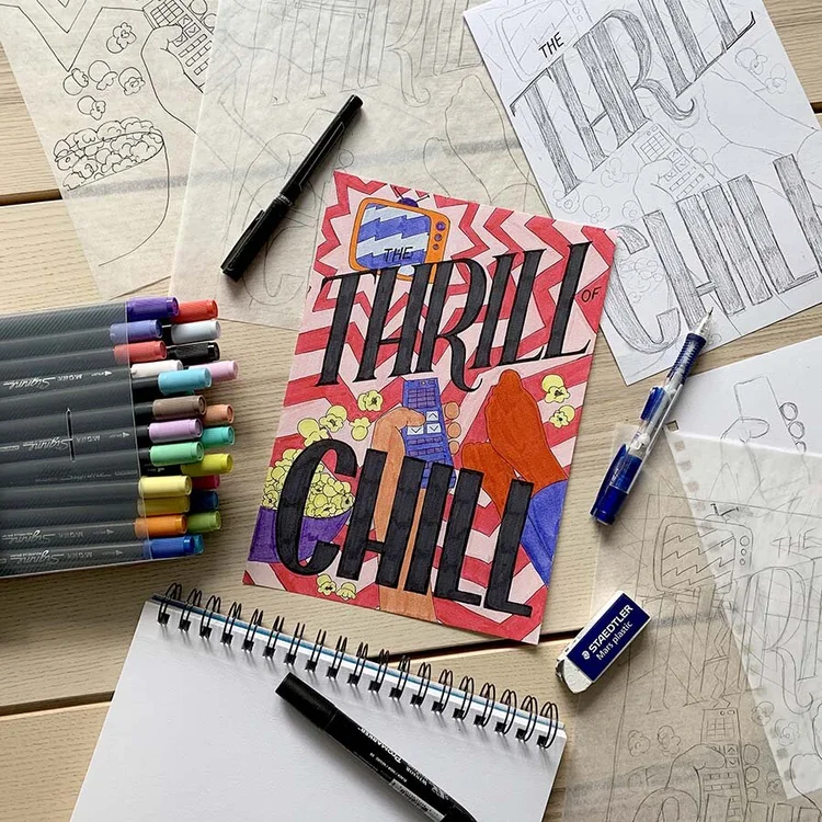 Lettering an Artwork - Beginning Hand Lettering / Illustrator ...