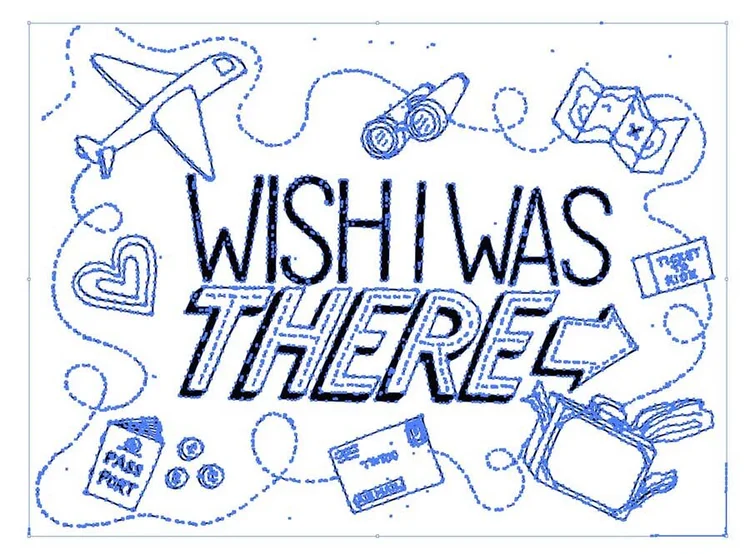 Digitizing A Hand Drawn Illustration - Beginning Hand Lettering ...
