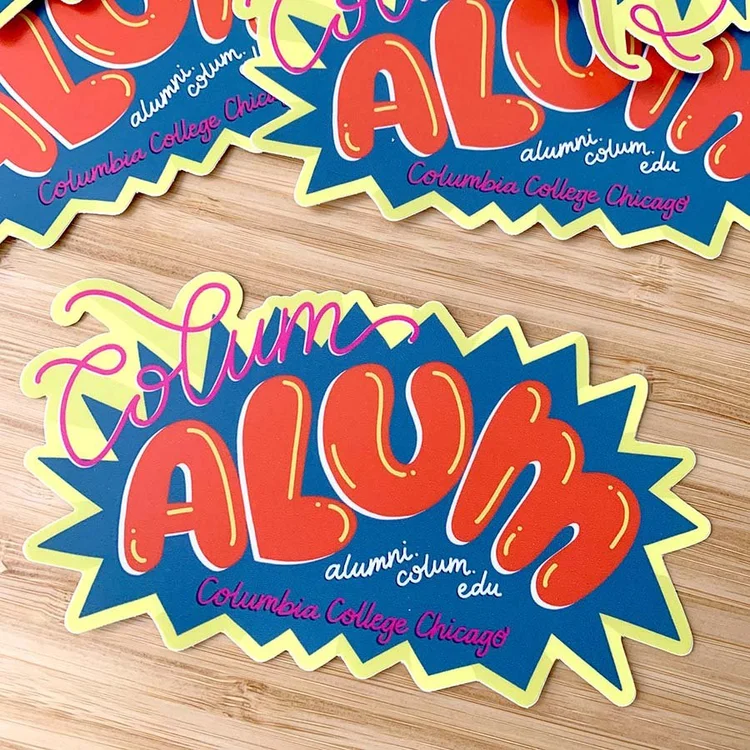 Custom Sticker Illustration - Lettering Illustration | Jennifer Hines ...