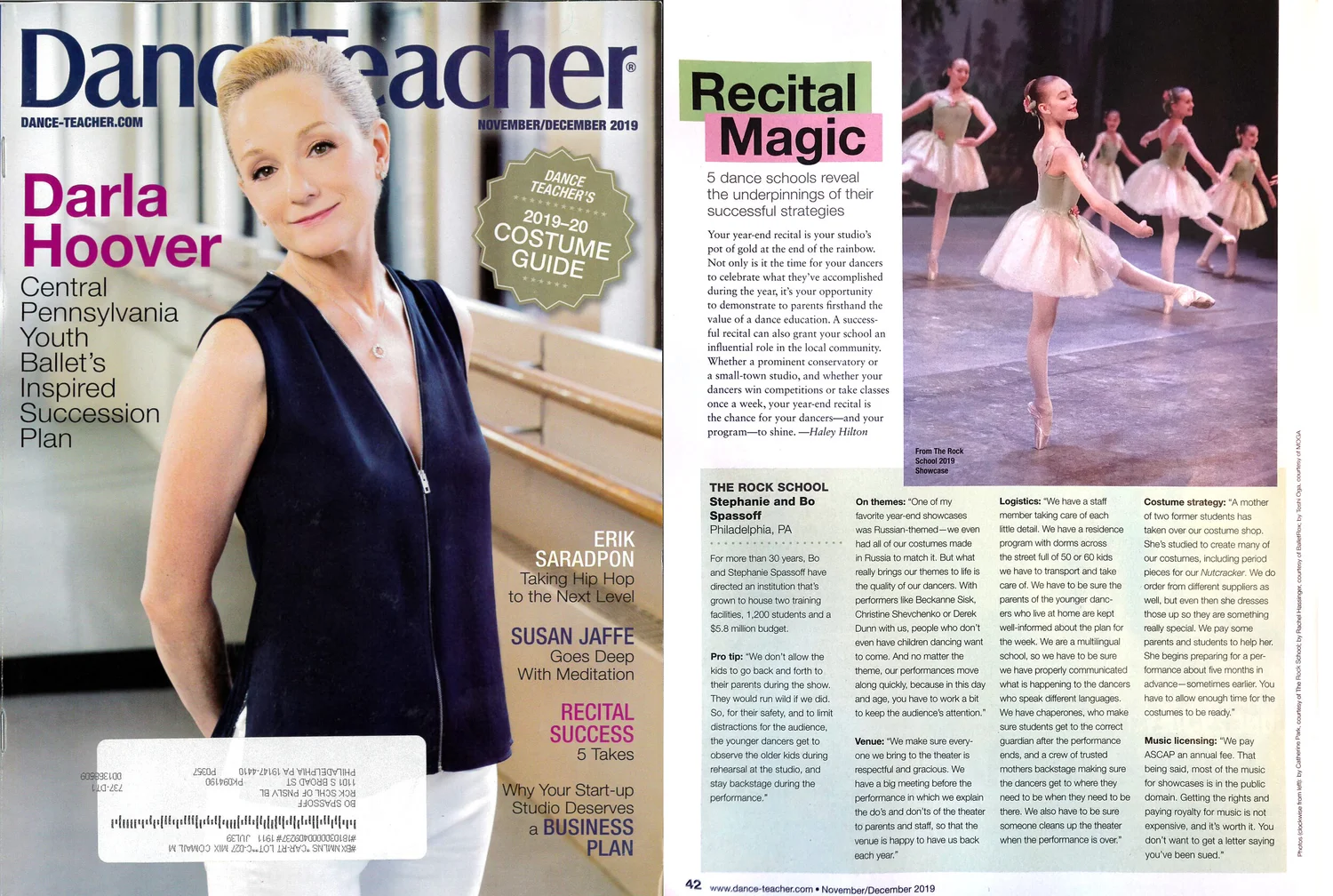 Media & Press — The Rock School for Dance