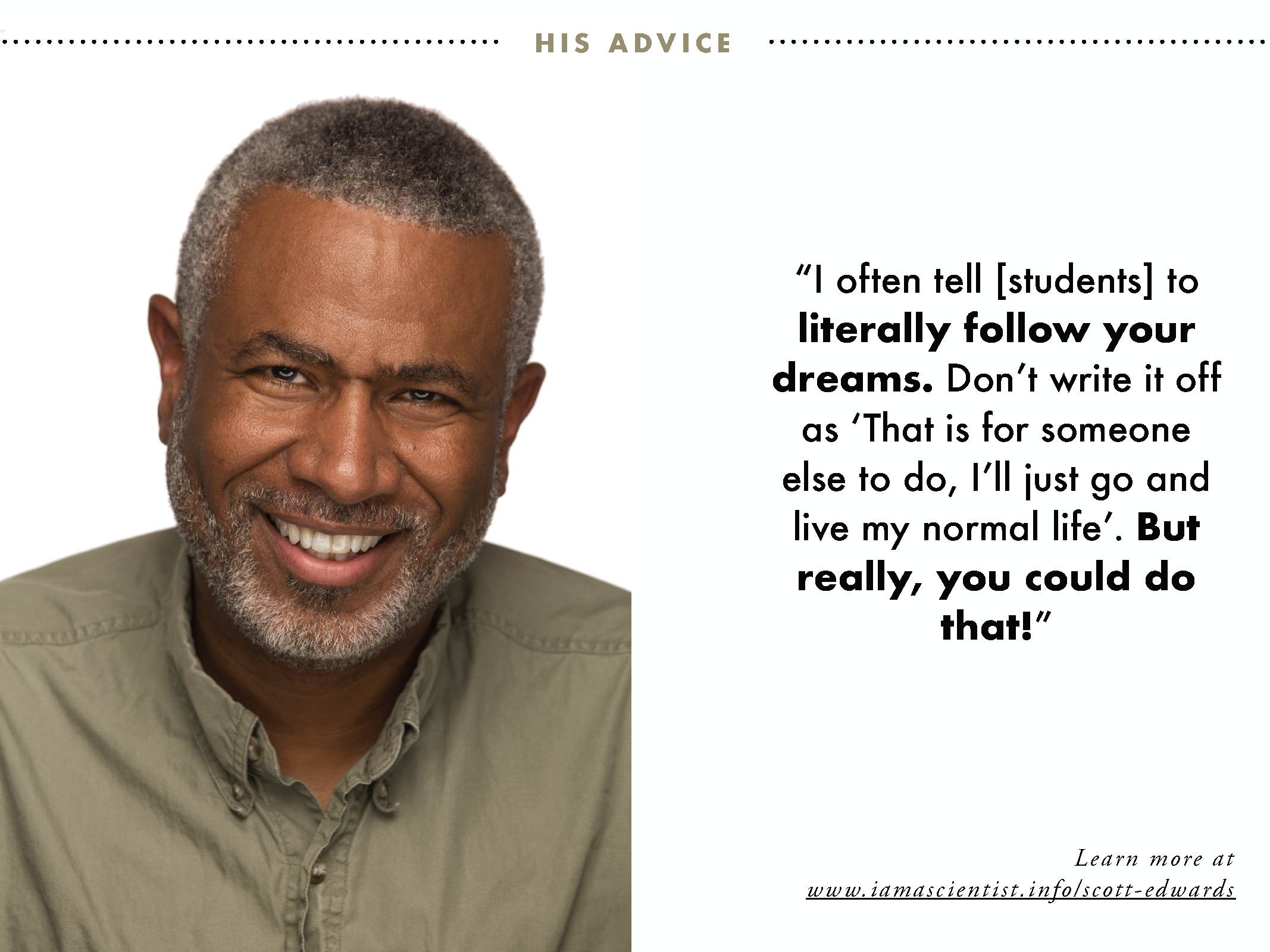 Scott Edwards, PhD | Ornithologist| I Am A Scientist