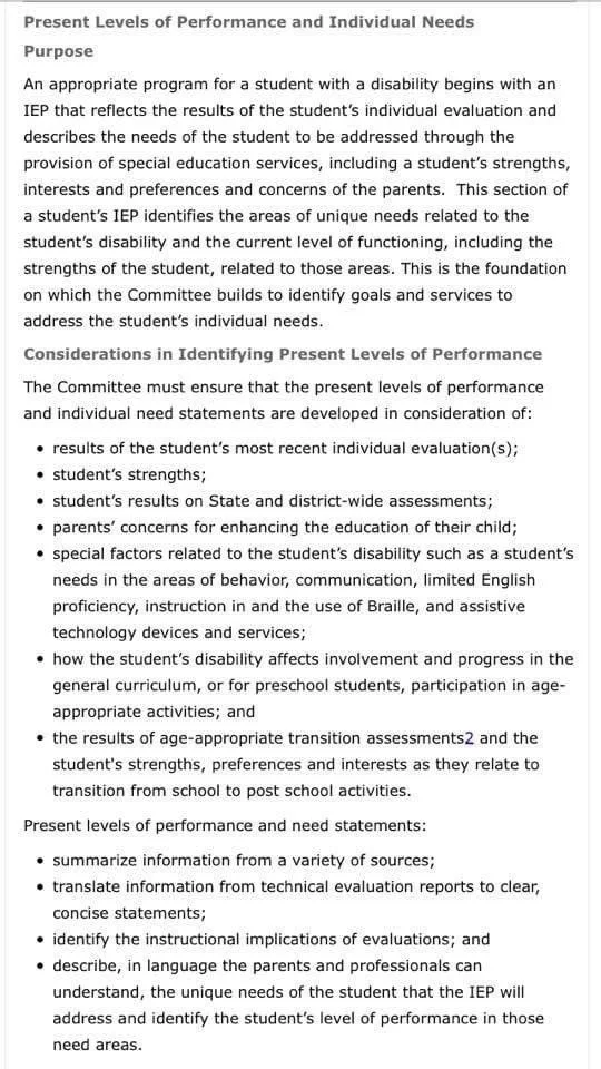 Preparing for your IEP (Individual Education Plan) Meeting — Garden ...