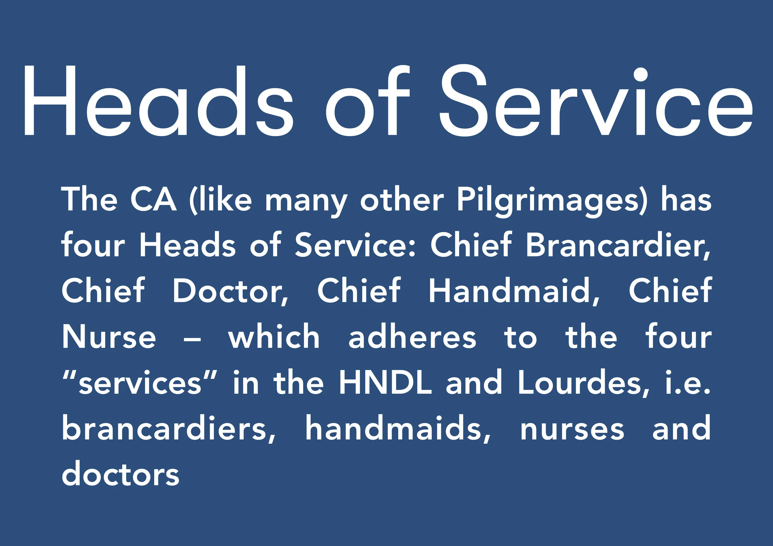 Catholic Association — Jargon Buster