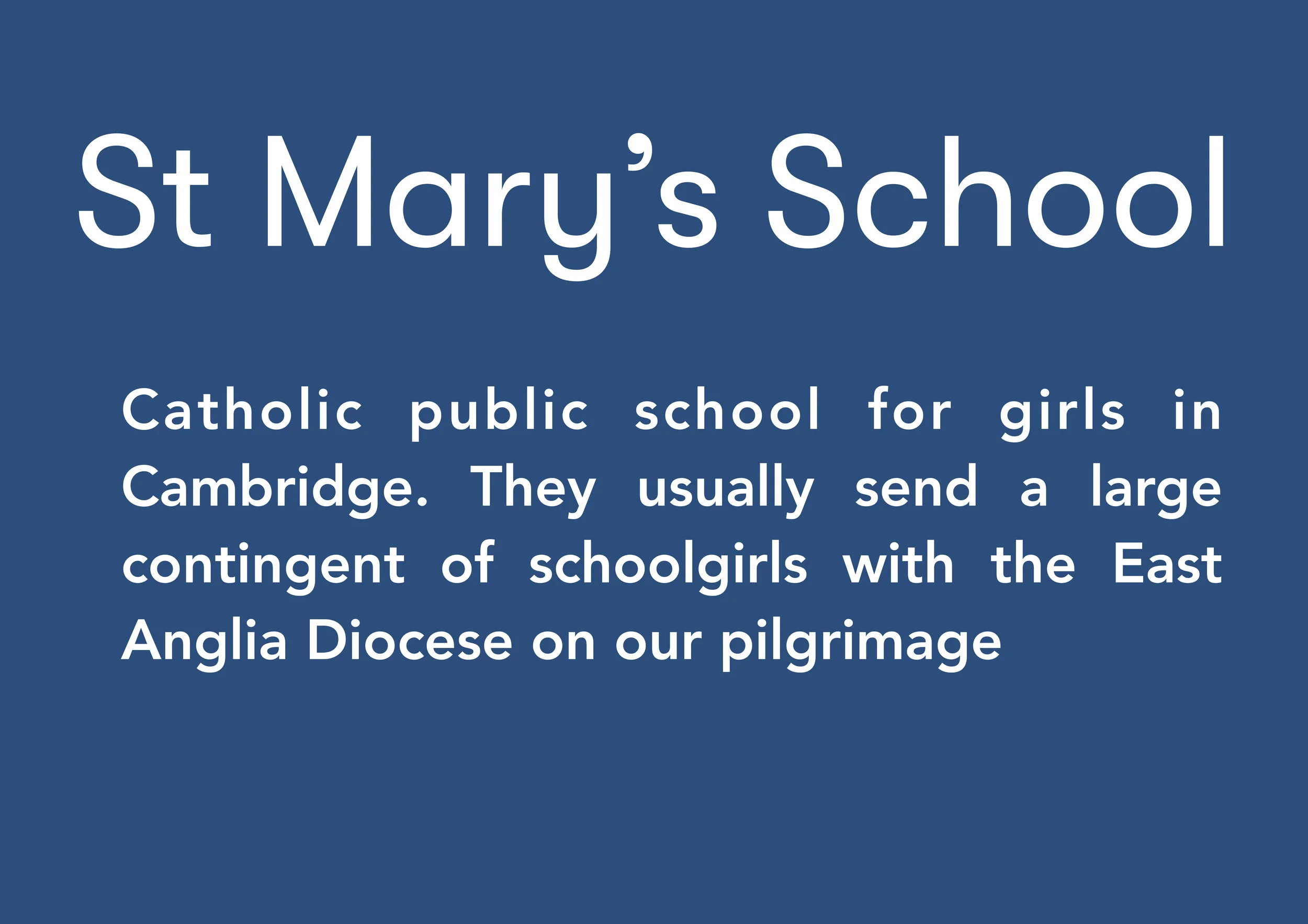 Catholic Association — Jargon Buster