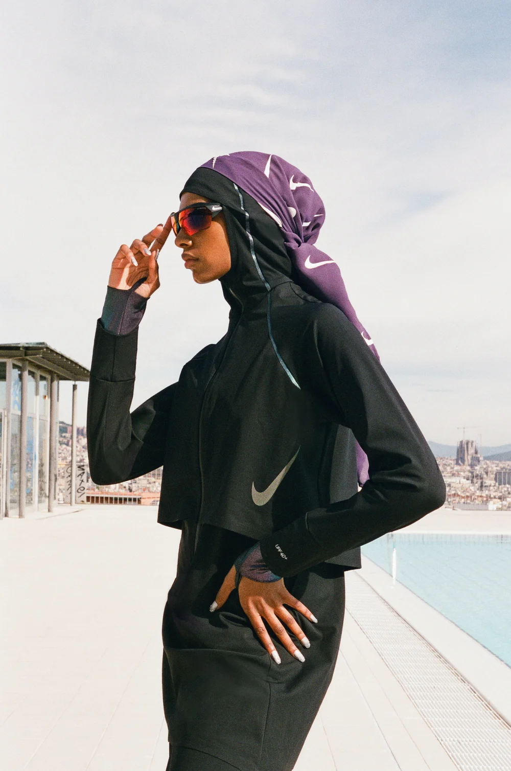 INTRODUCING VICTORY SWIM, NIKE'S FIRST MODEST SWIMWEAR LINE — AZEEMA